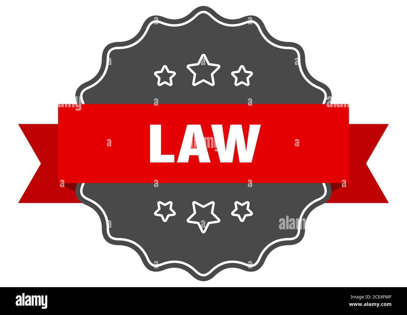 law label. law isolated seal. Retro sticker sign Stock Vector Image ...