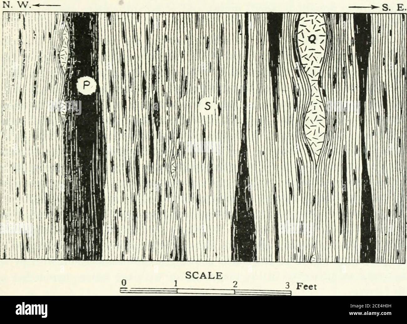 Deep vertical fractures hi-res stock photography and images - Alamy