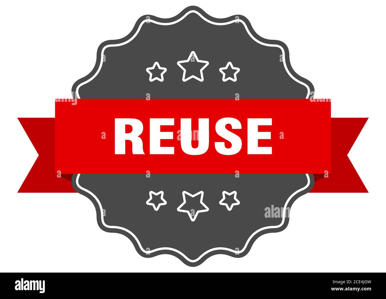 reuse label. reuse isolated seal. Retro sticker sign Stock Vector Image ...