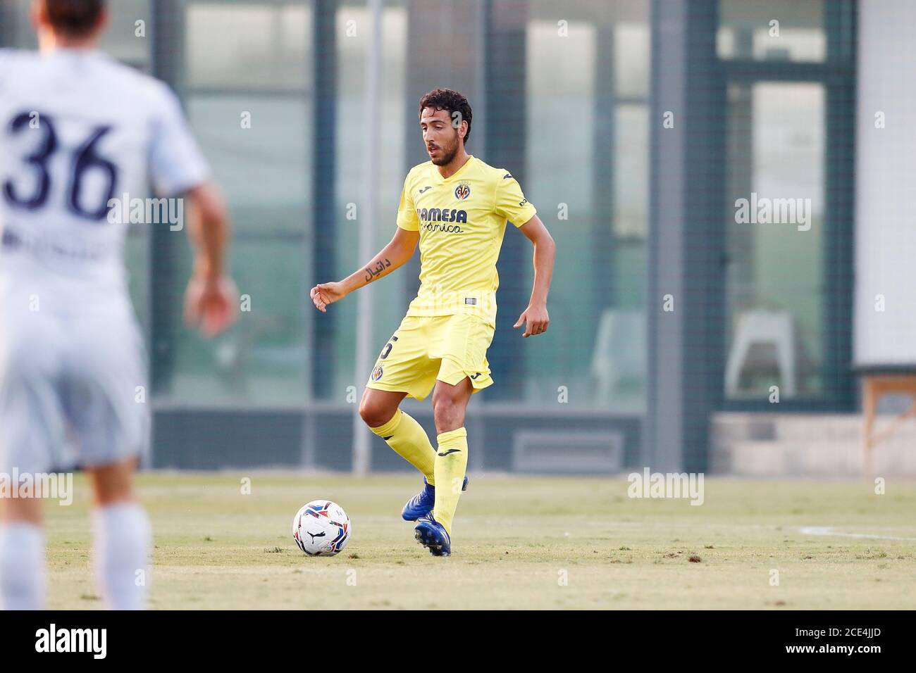 San Pedro del Pinatar, Spain. 28th Aug, 2020. Dani Parejo (Villarreal ...