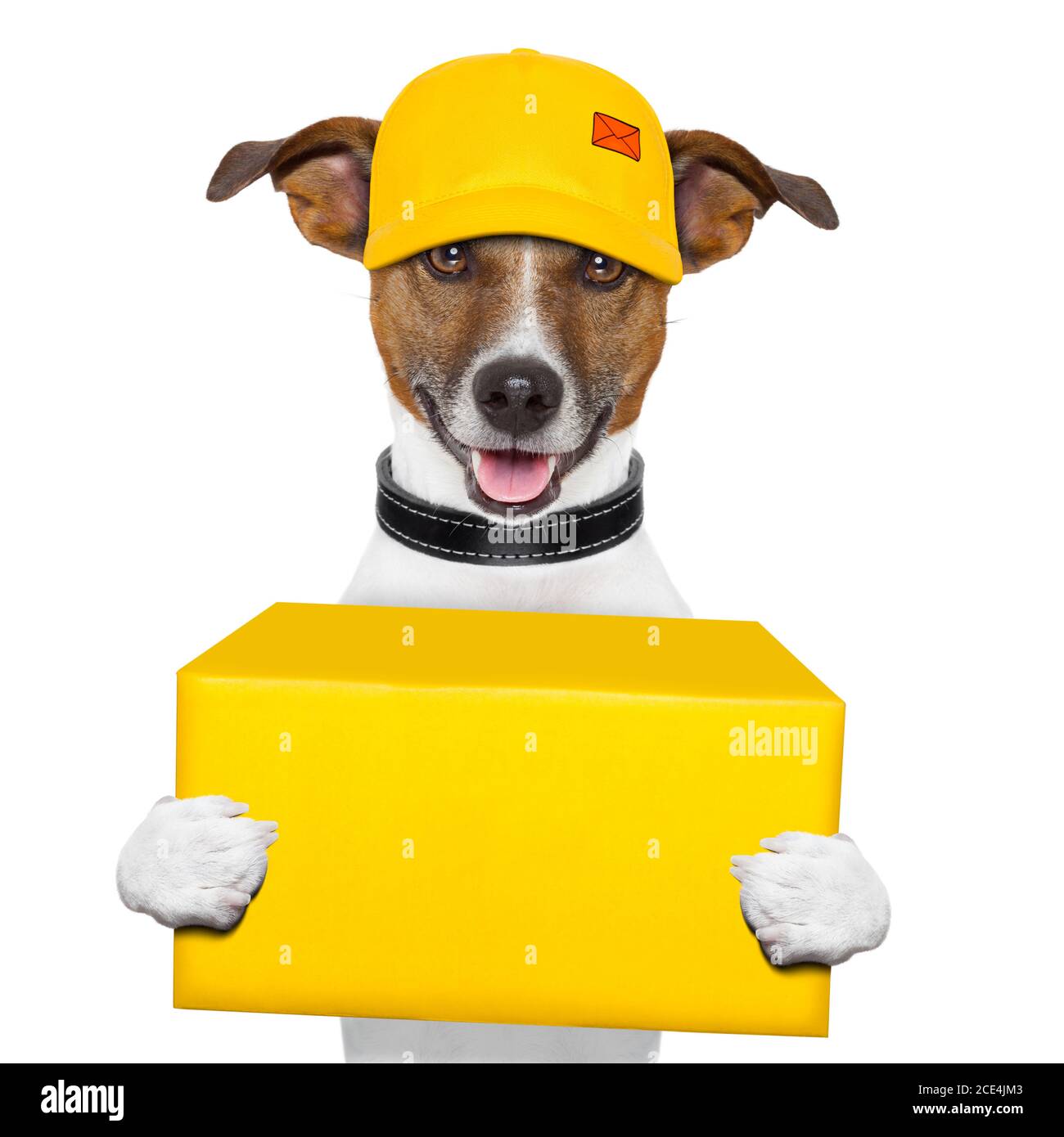 dog delivery post Stock Photo - Alamy