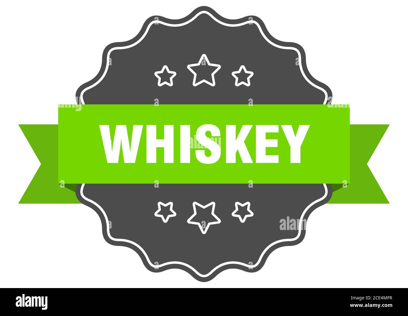 whiskey label. whiskey isolated seal. Retro sticker sign Stock Vector ...
