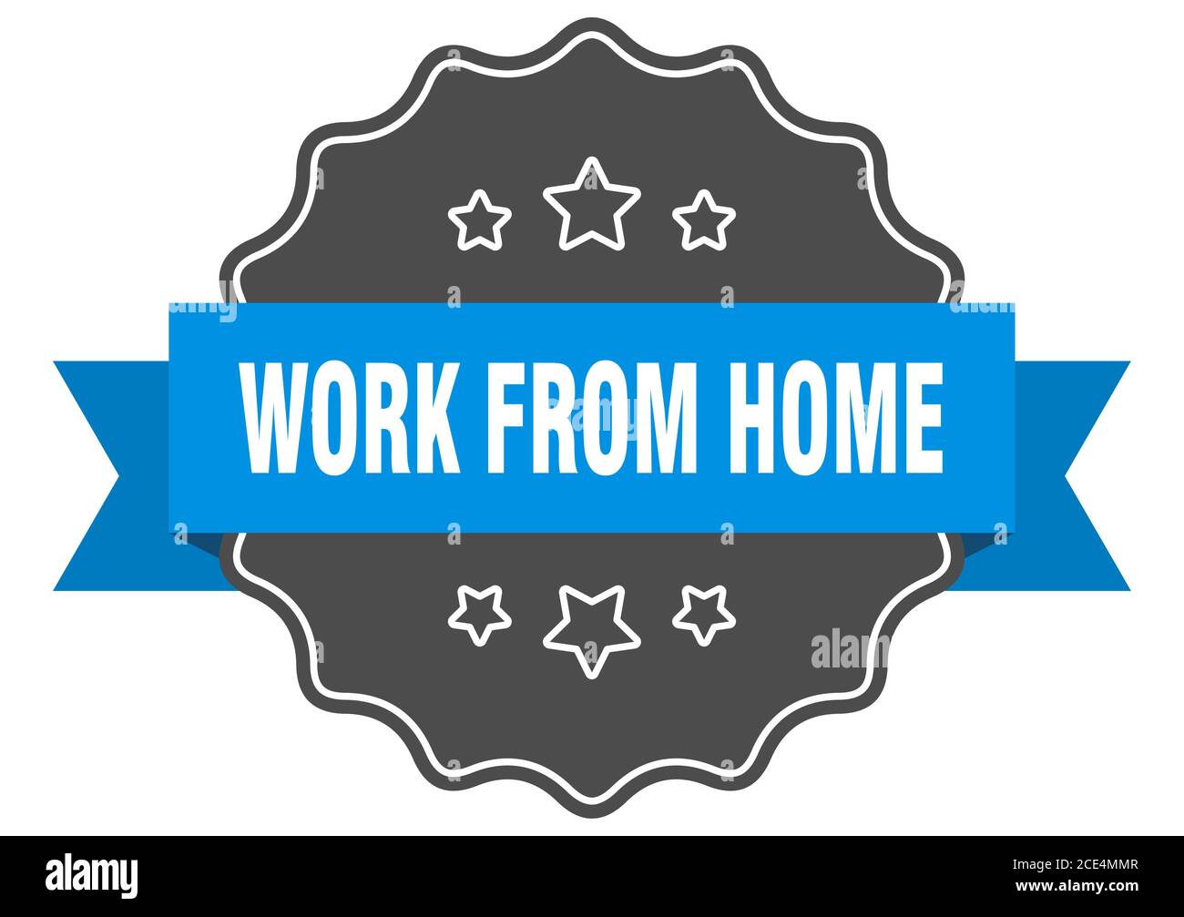 work from home label. work from home isolated seal. Retro sticker sign ...