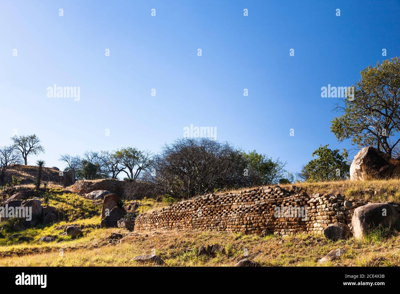 Khami Ruins, ancient capital of the Torwa dynasty, suburb of Bulawayo ...