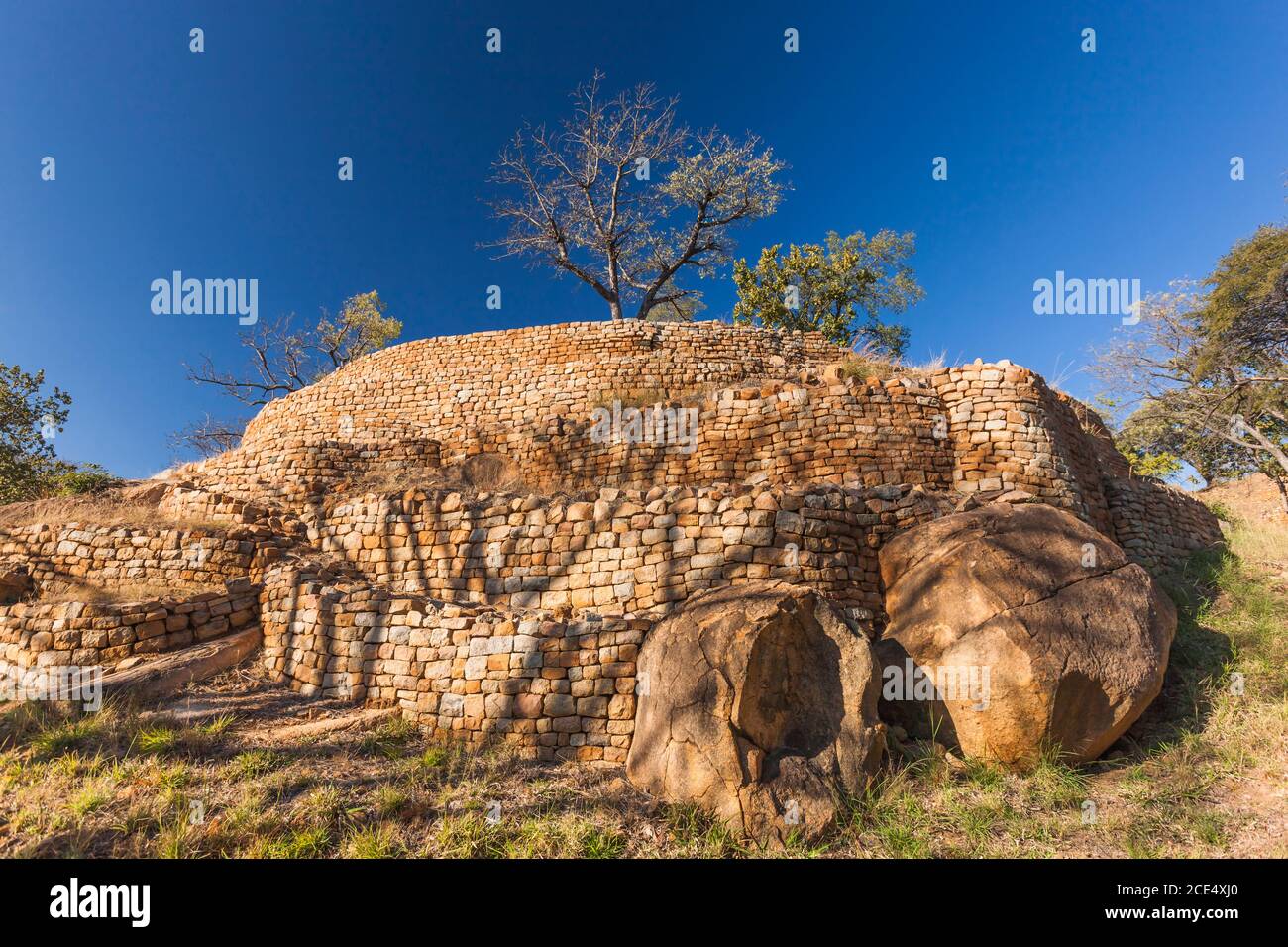 Khami Ruins, ancient capital of the Torwa dynasty, suburb of Bulawayo ...