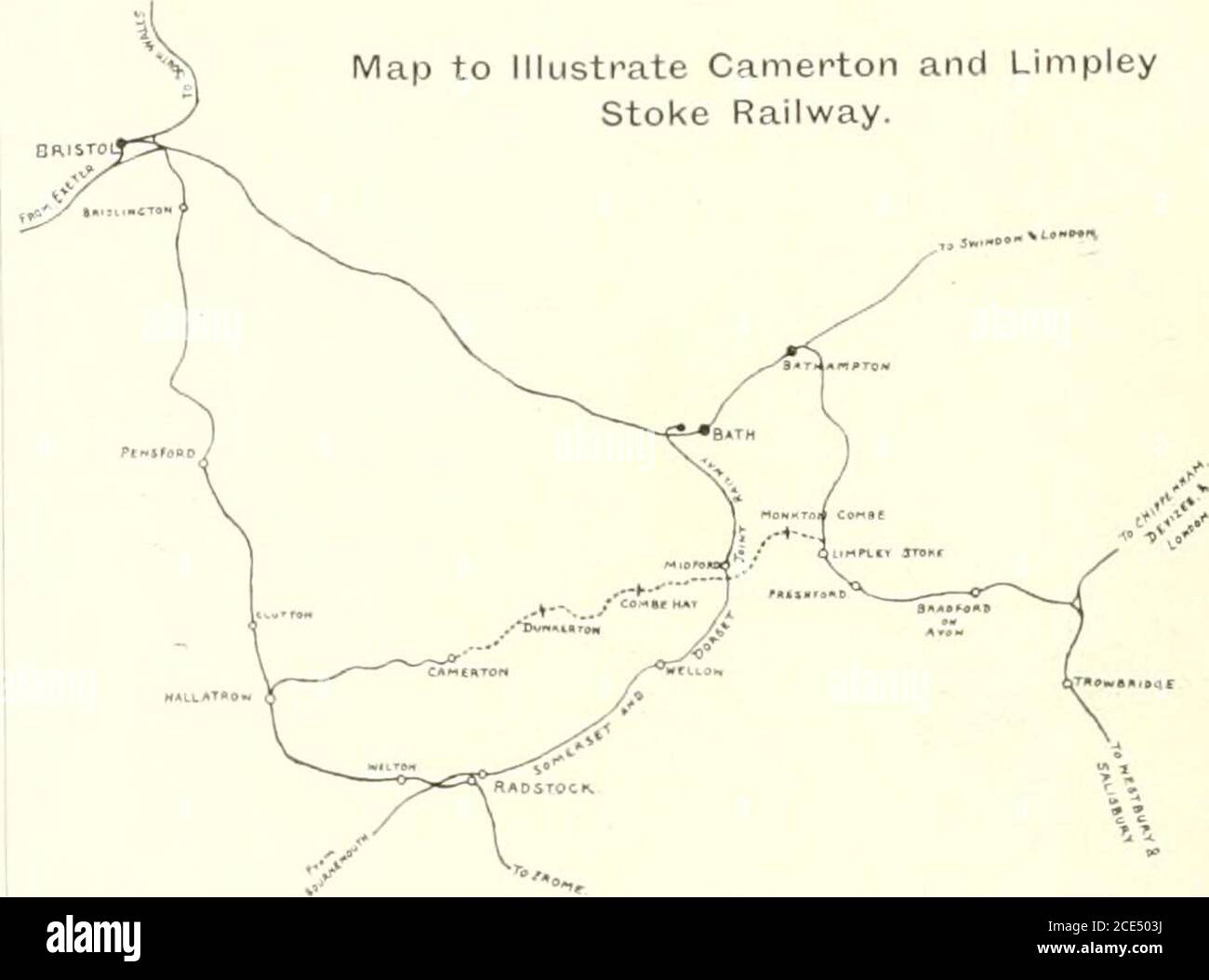 . Railway Times . the Hallatrow-Camerton branch,and it- length to the ...