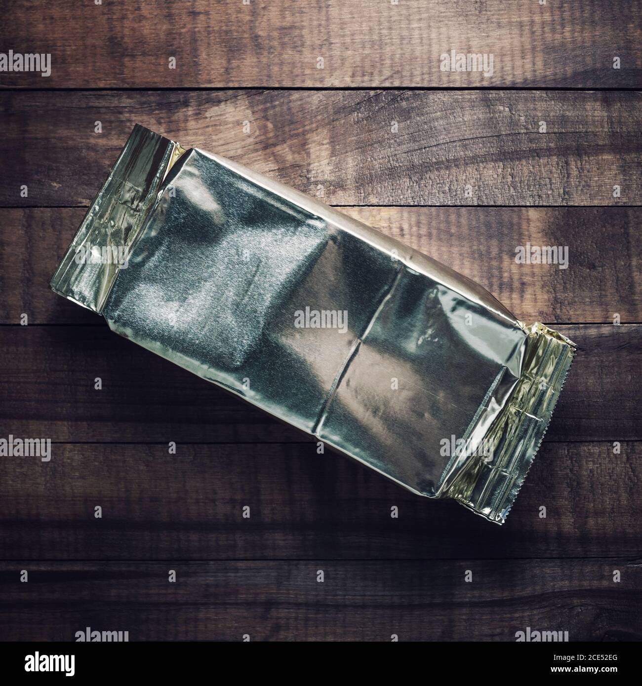 Aluminium foil package Stock Photo - Alamy