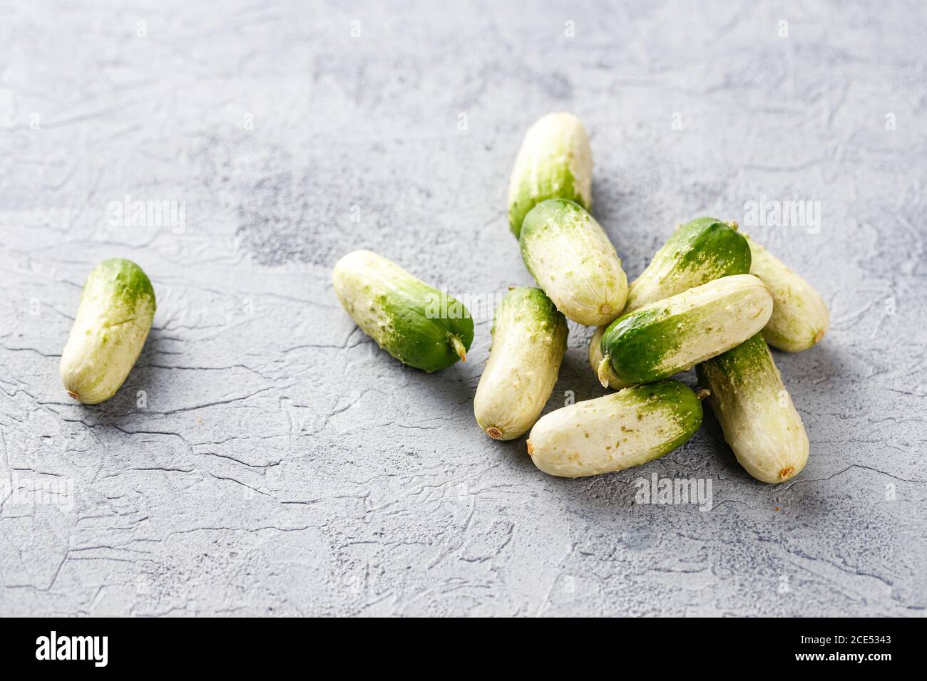 Baby cucumber hi-res stock photography and images - Alamy