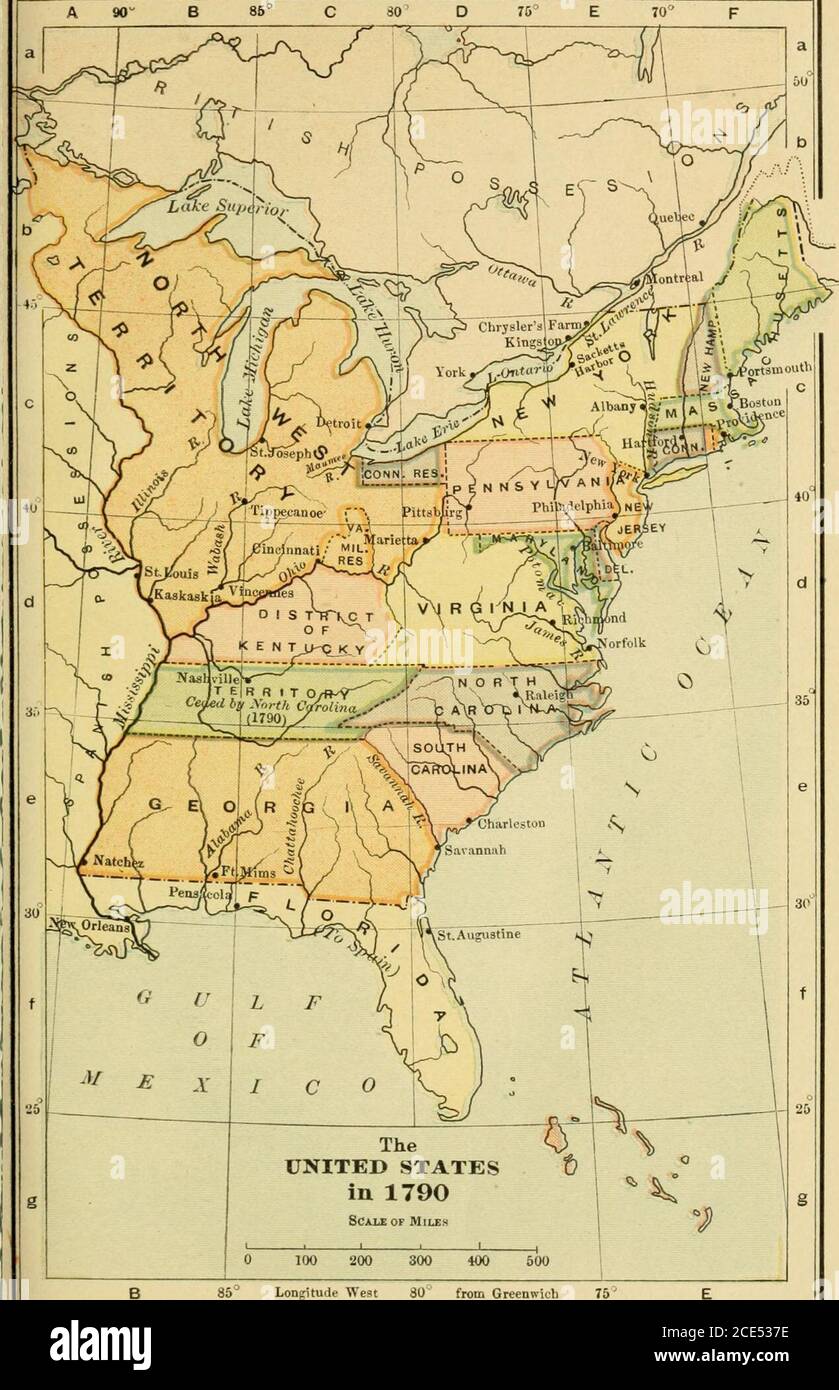 . A history of the United States for secondary schools . Map IX. Map X ...