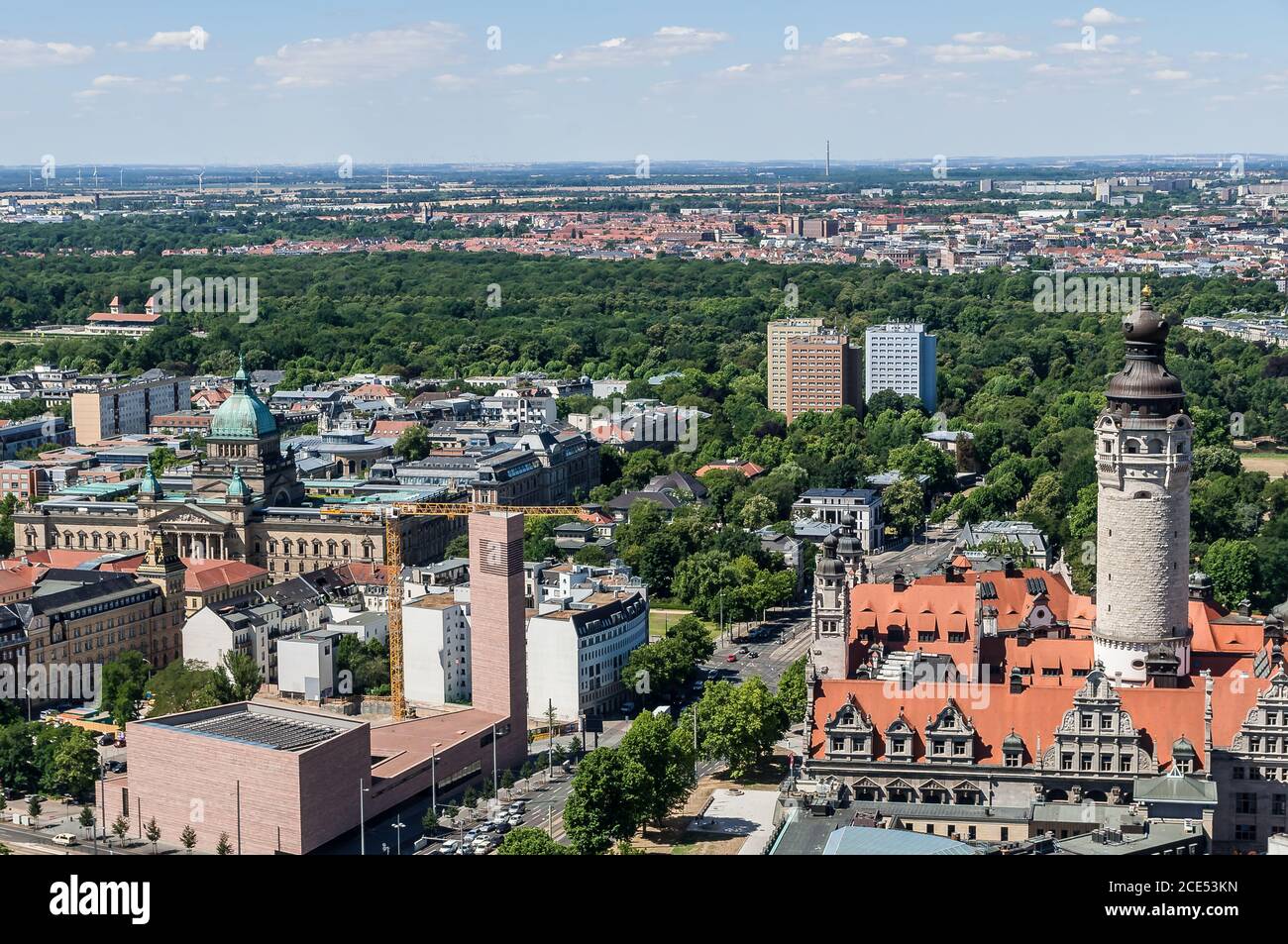 Leipzig Sachsen Augustusplatz Stock Photo - Alamy