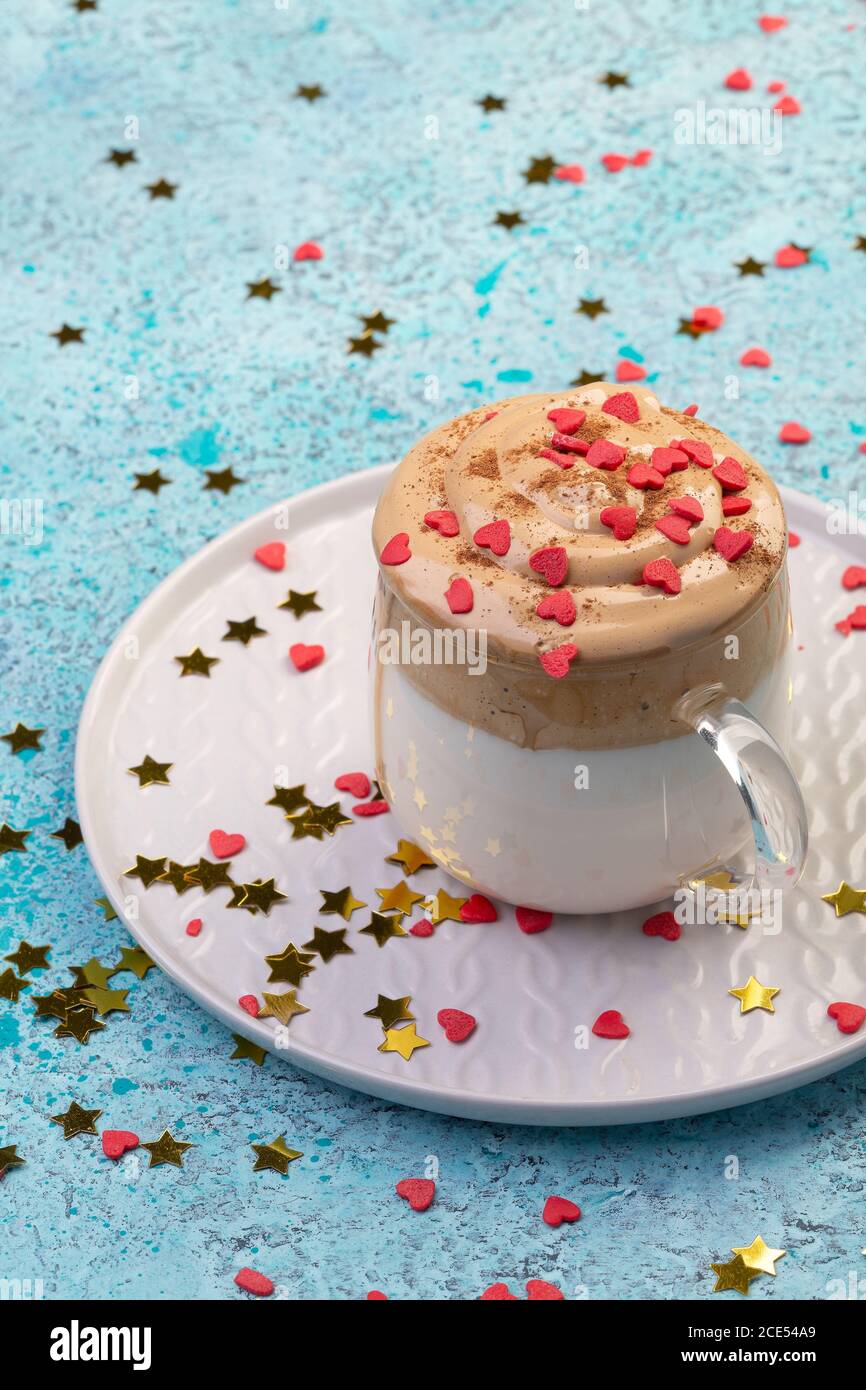 Dalgona drink hi-res stock photography and images - Alamy