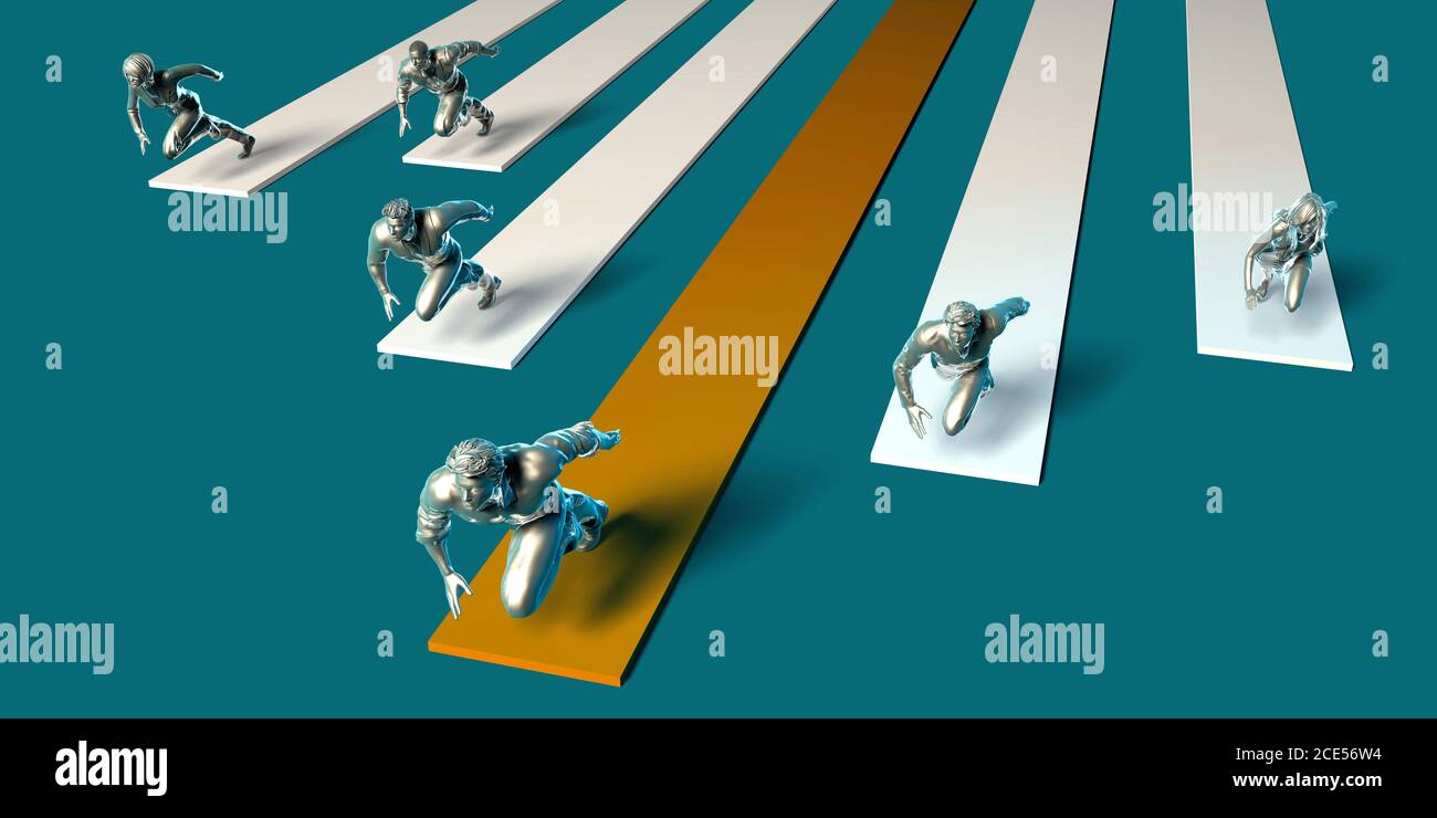 Manpower Solutions and Recruitment Consulting Corporate Art Stock Photo ...