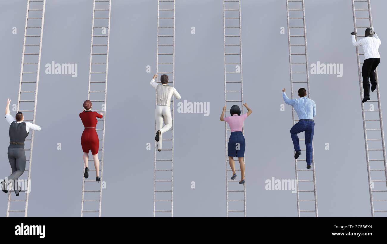 Successful Business Strategy with Performance Competition Concept Stock ...