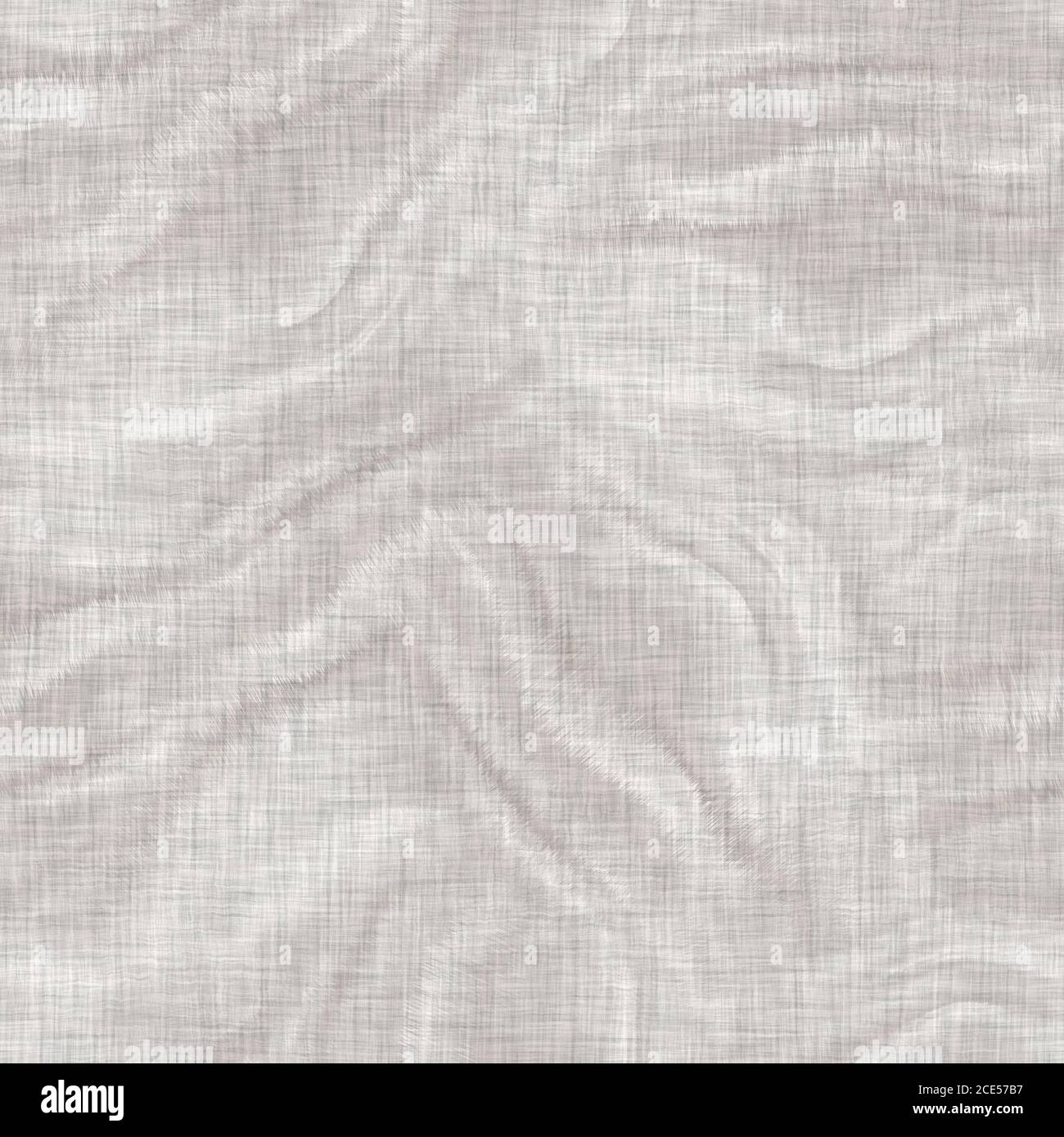 Seamless gray french woven linen wave stripe background. Ecru flax hemp ...