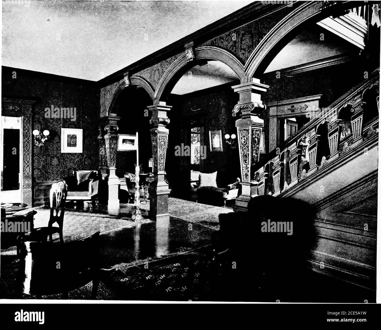 . The room beautiful; a collection of interior illustrations showing ...