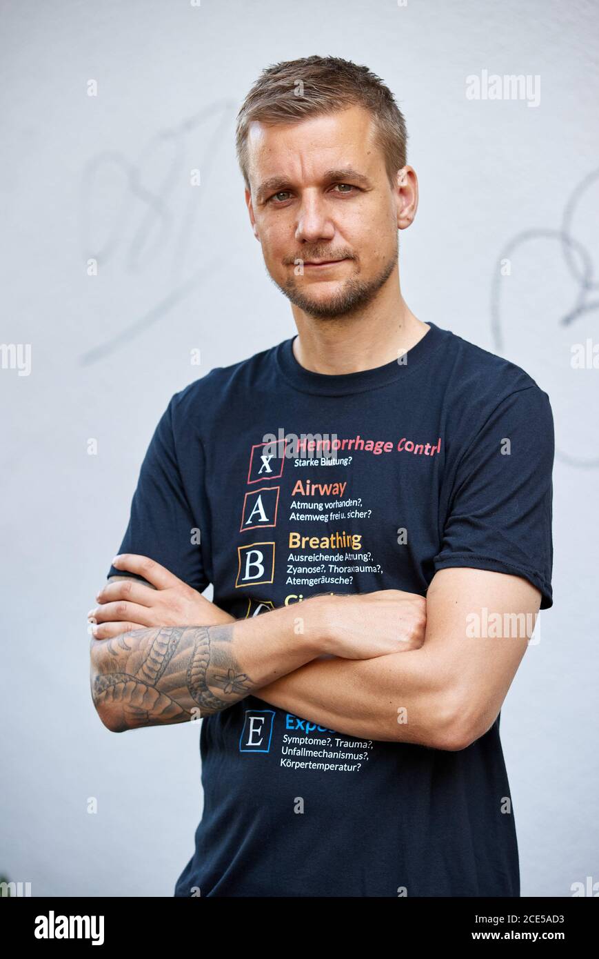 Hamburg, Germany. 11th Aug, 2020. Tobias Schlegl, musician, presenter ...