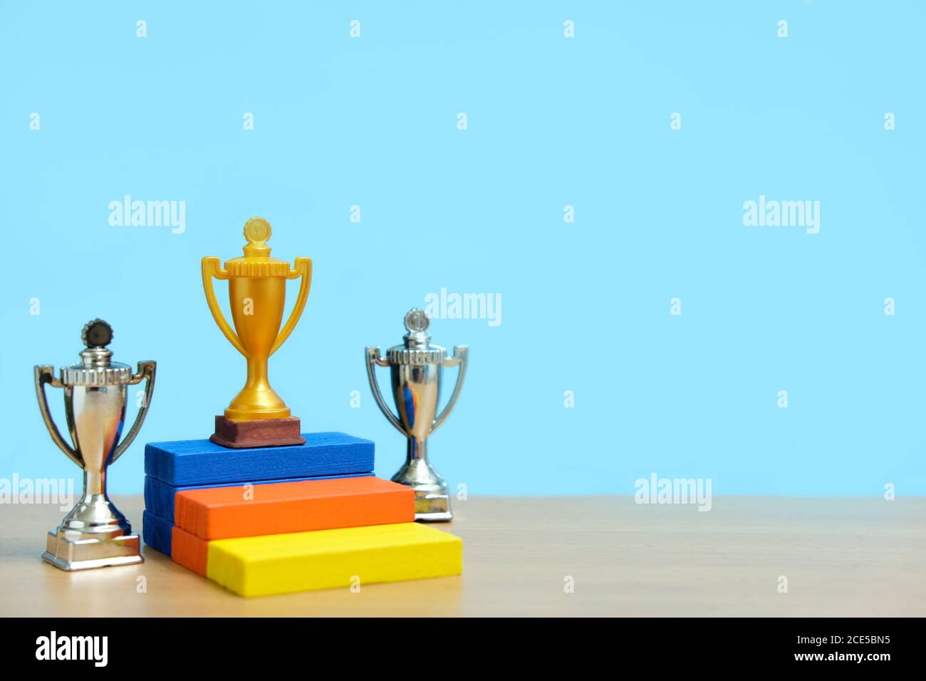 Gold silver bronze podium hi-res stock photography and images - Alamy