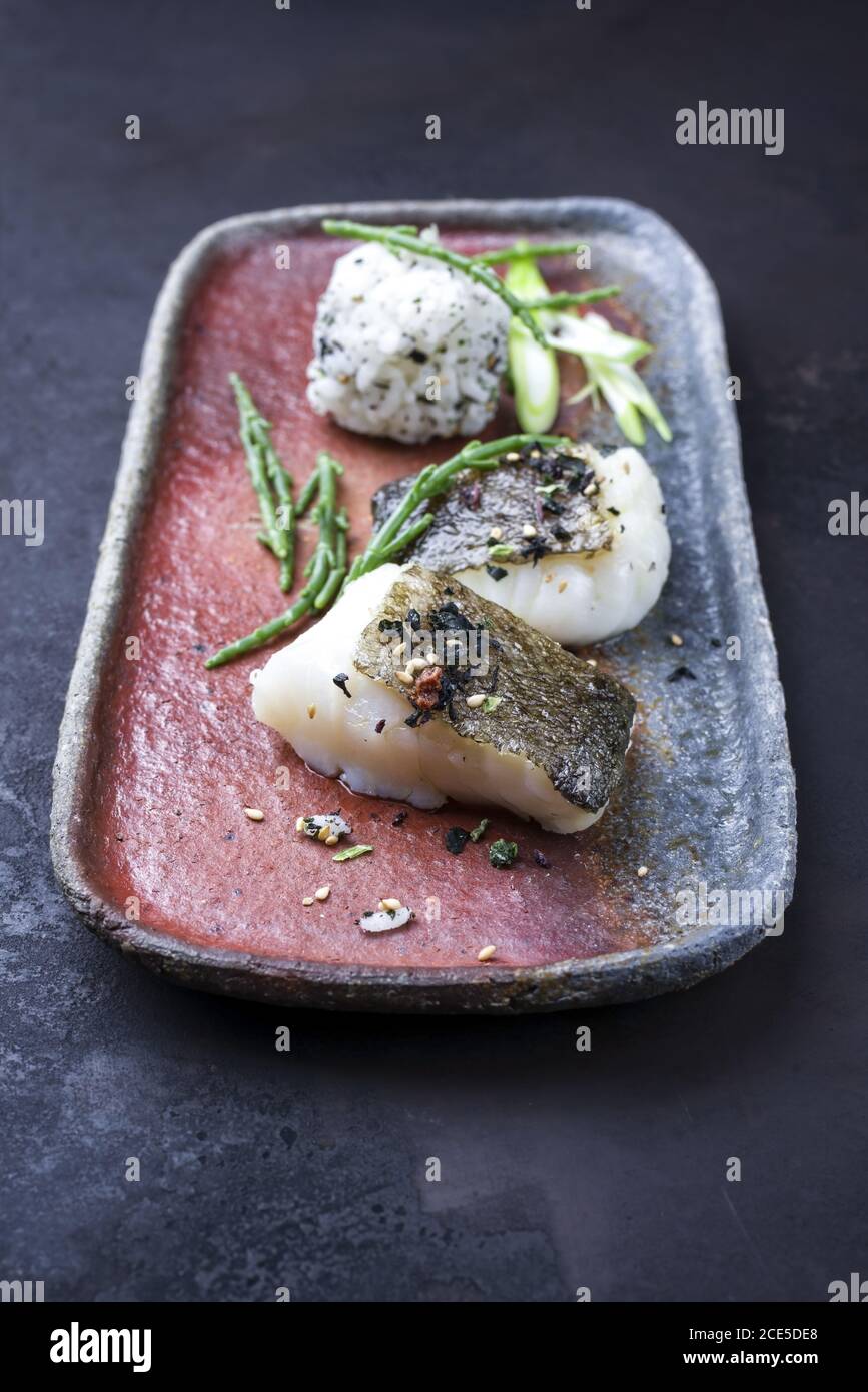 Black cod japanese hi-res stock photography and images - Alamy