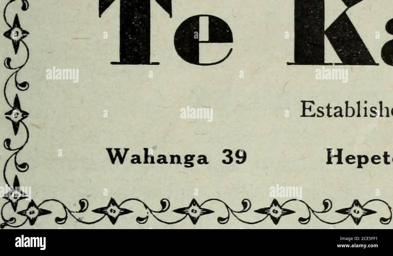 Manutuke hi-res stock photography and images - Alamy