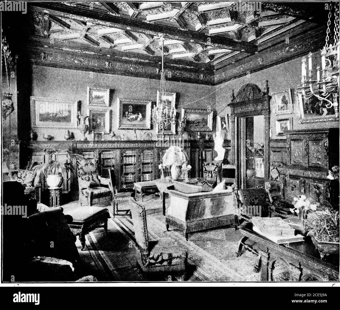 . The room beautiful; a collection of interior illustrations showing ...