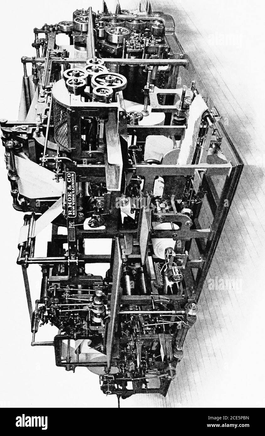 Printing press gutenberg machine hi-res stock photography and images ...
