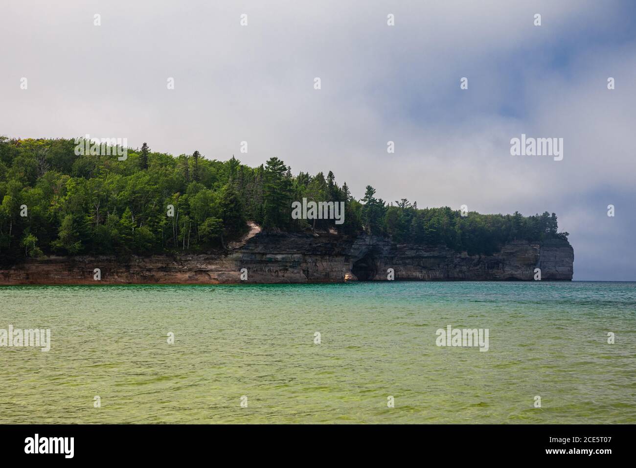 Pictured Rocks National Lakeshore Stock Photo - Alamy