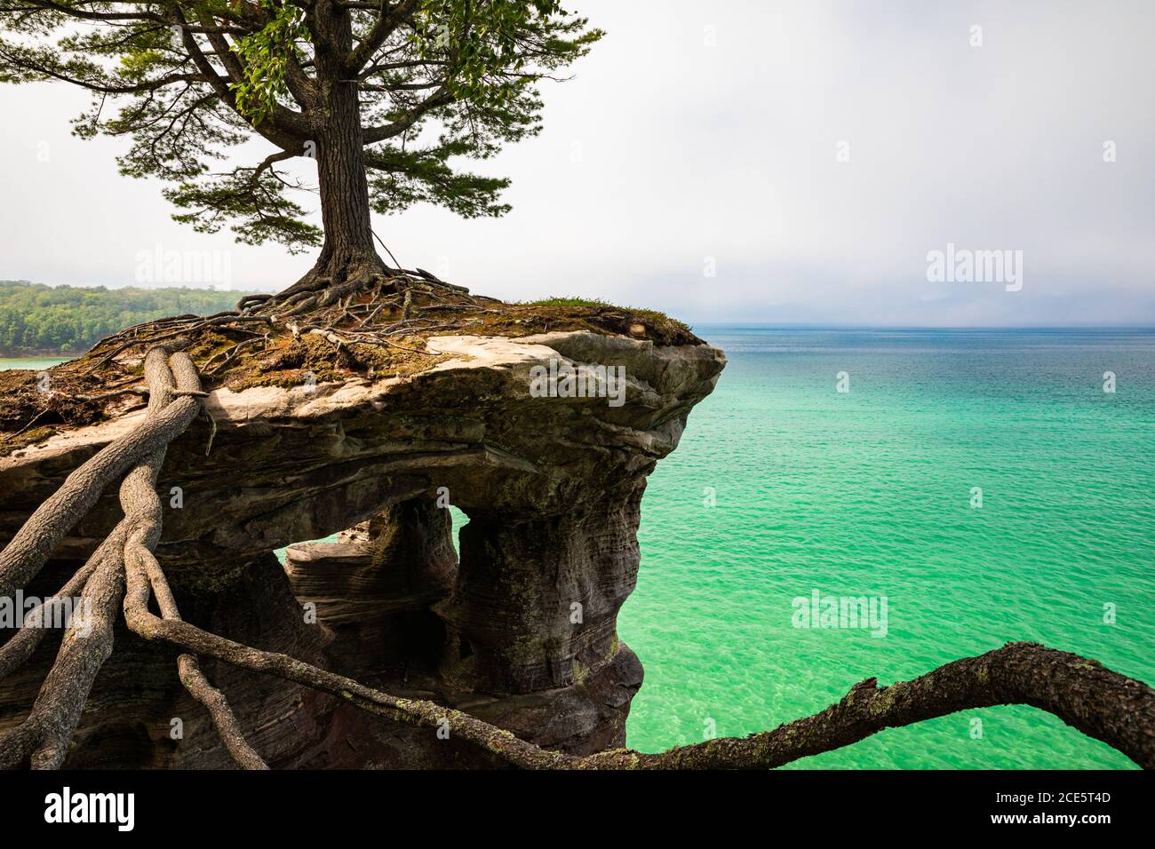 Pictured Rocks National Lakeshore Stock Photo - Alamy