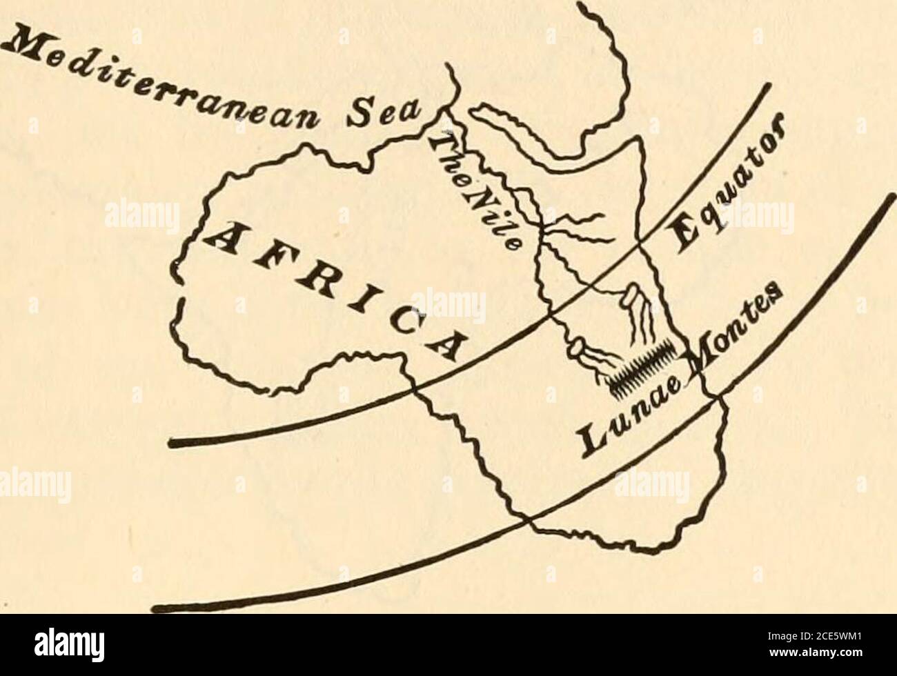 Equatoria map hi-res stock photography and images - Alamy