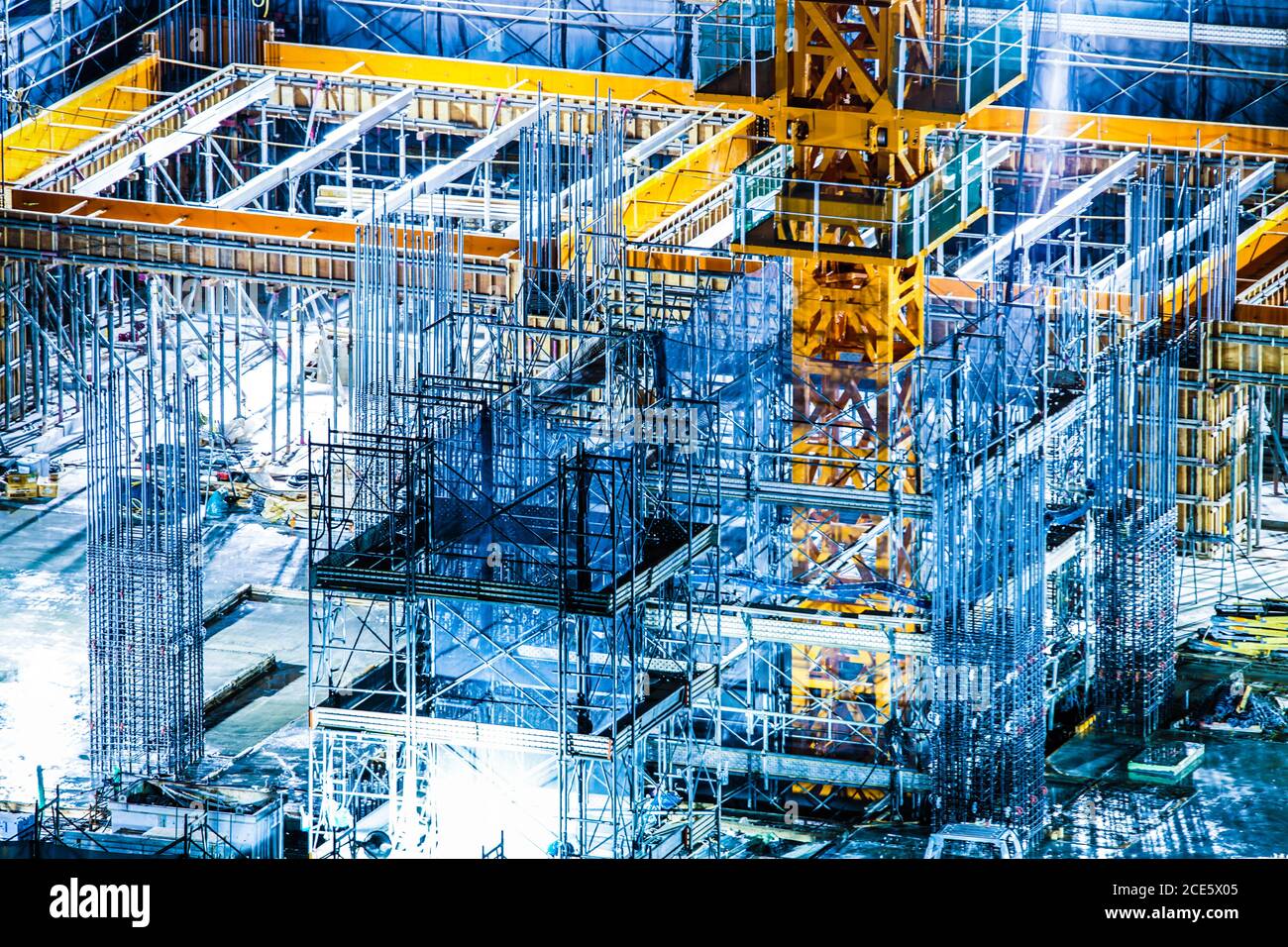Japanese construction site hi-res stock photography and images - Alamy