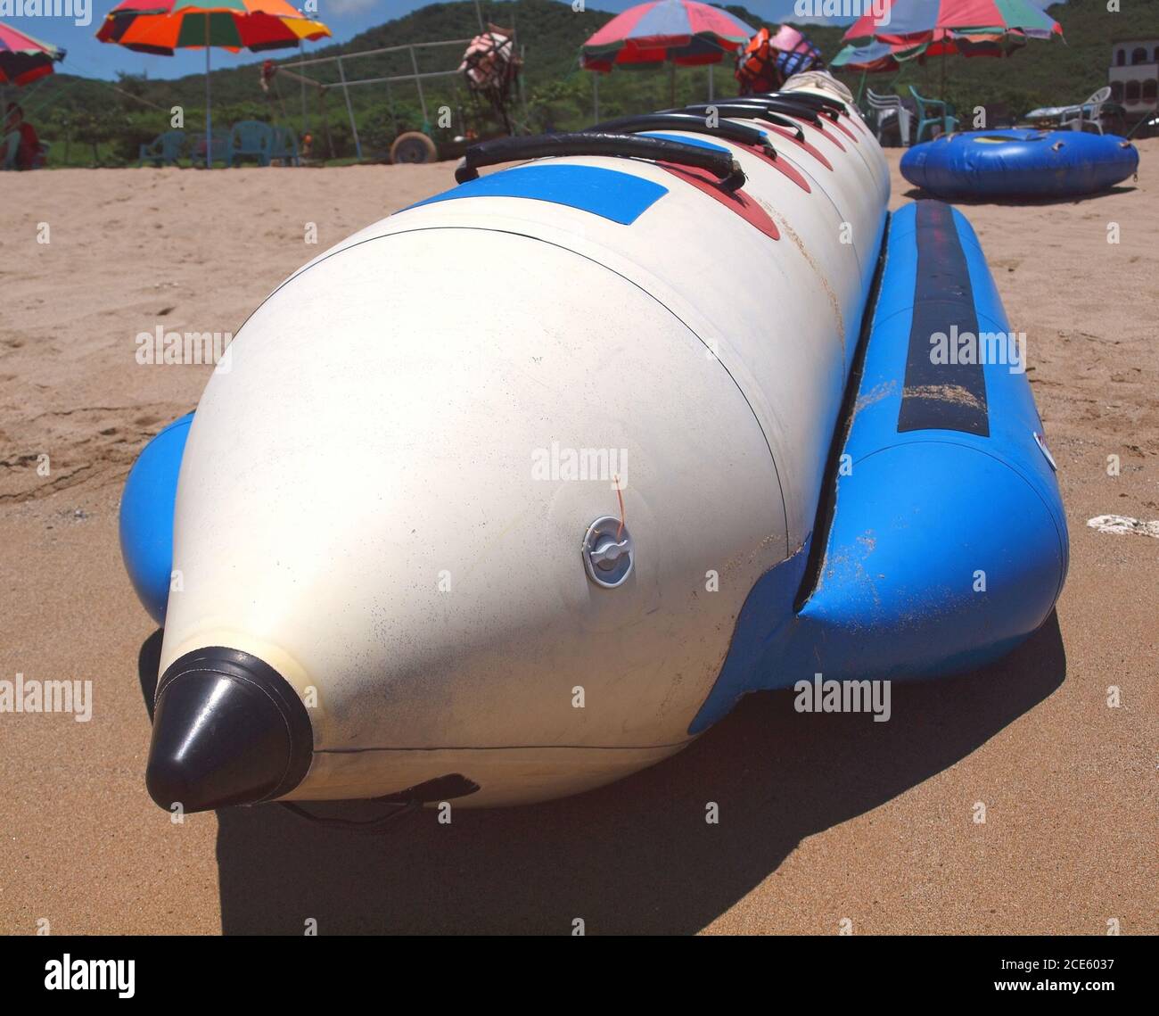 Inflatable banana boat hi-res stock photography and images - Alamy