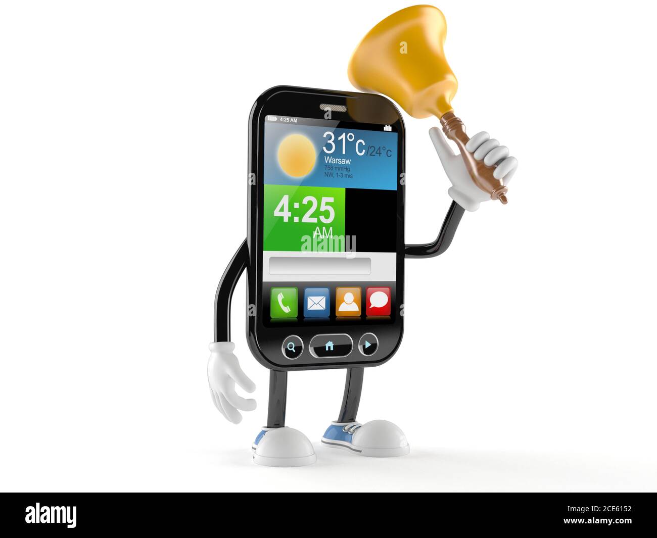 Cartoon ringing telephone hi-res stock photography and images - Alamy