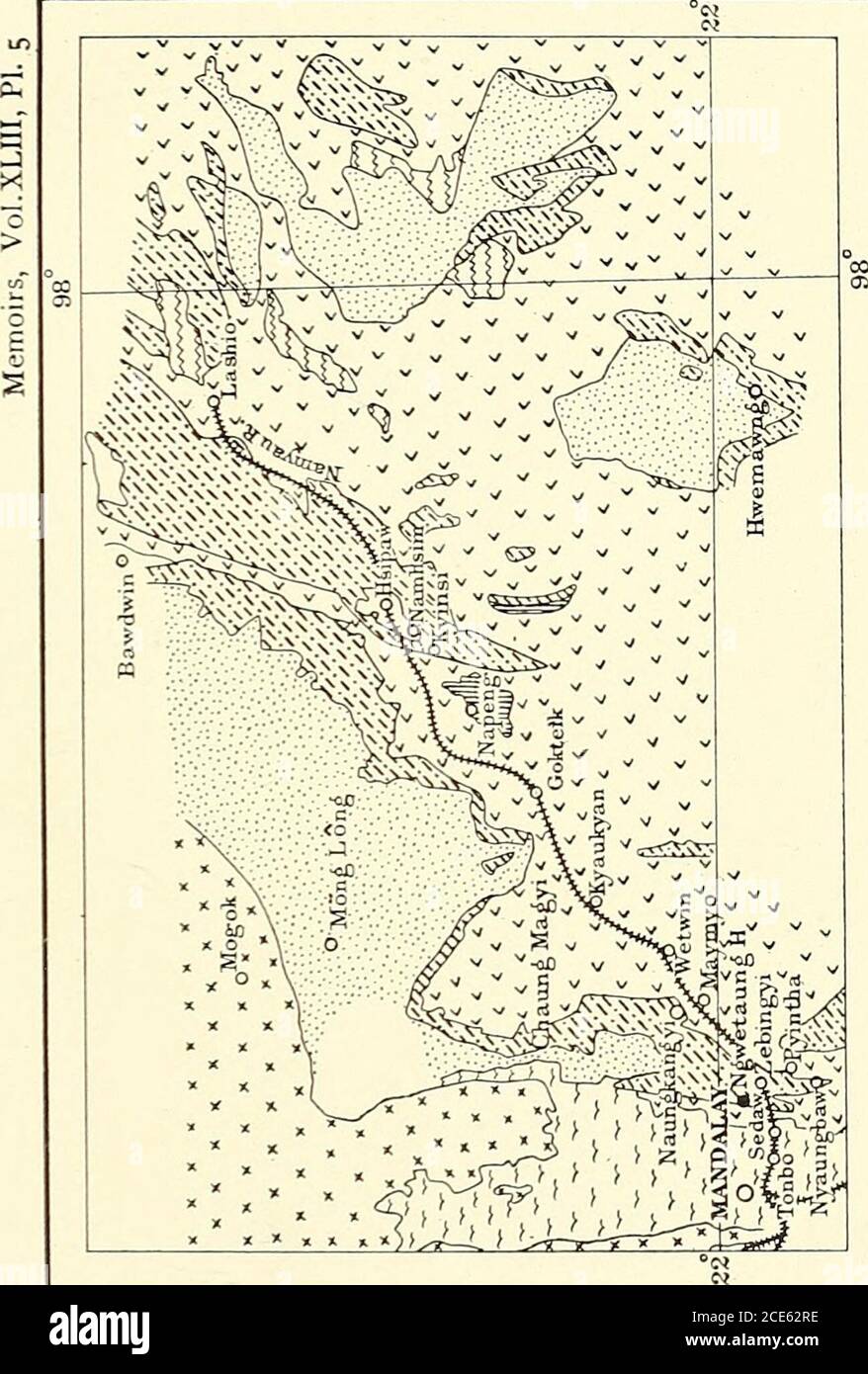 Pleistocene map hi-res stock photography and images - Alamy