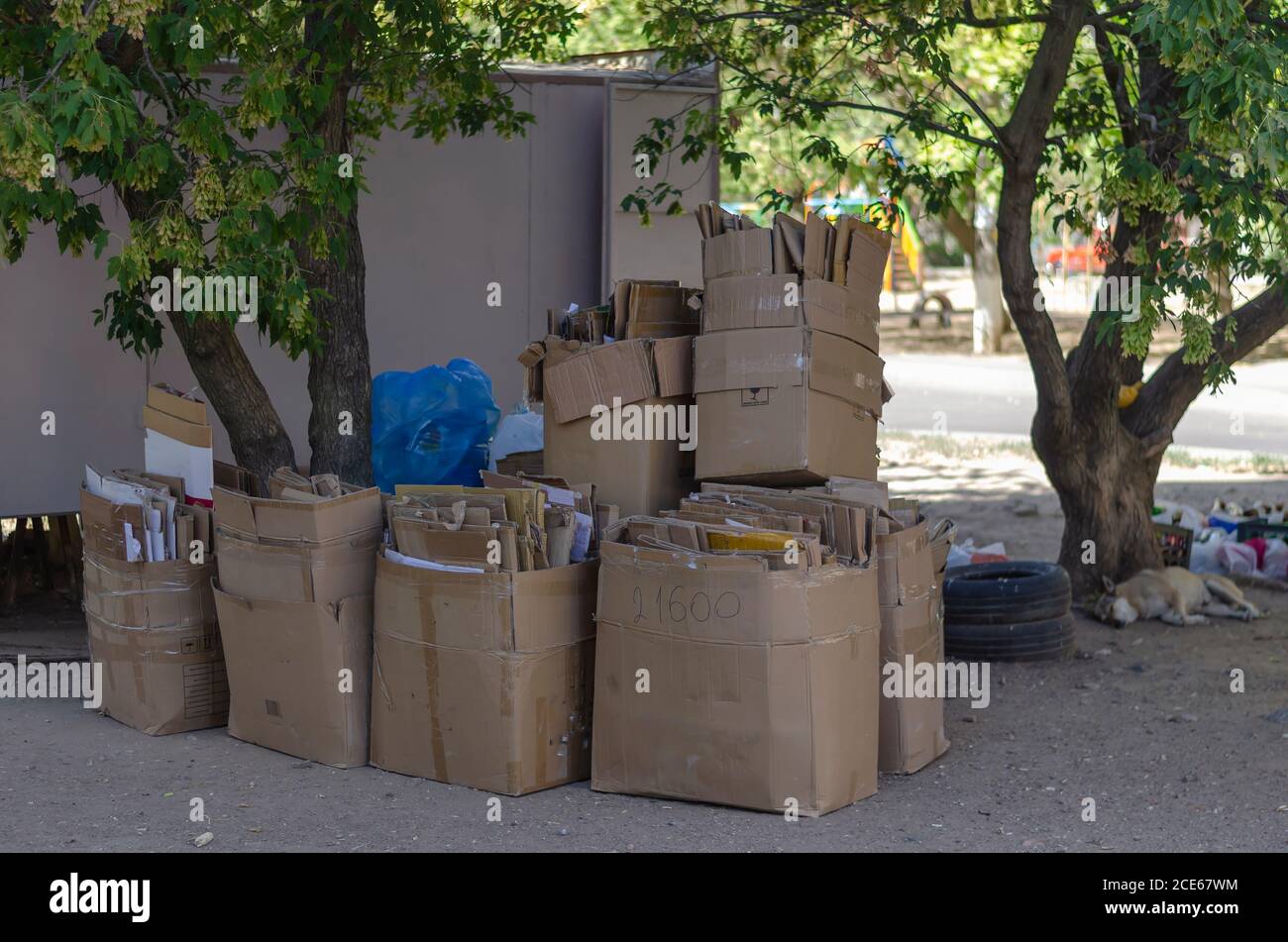 Waste reception hi-res stock photography and images - Alamy