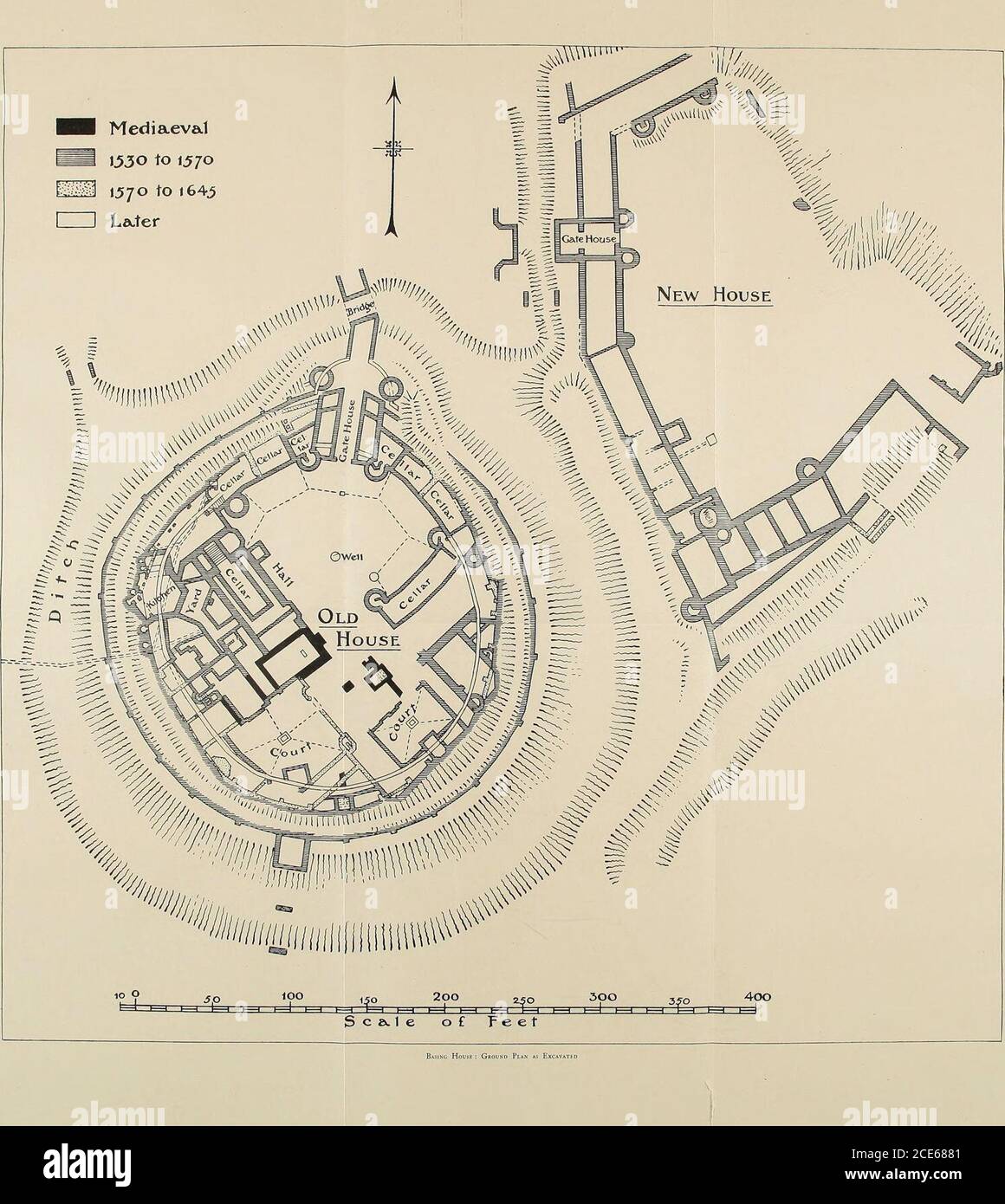 . A history of Hampshire and the Isle of Wight . General Plan of Basing ...
