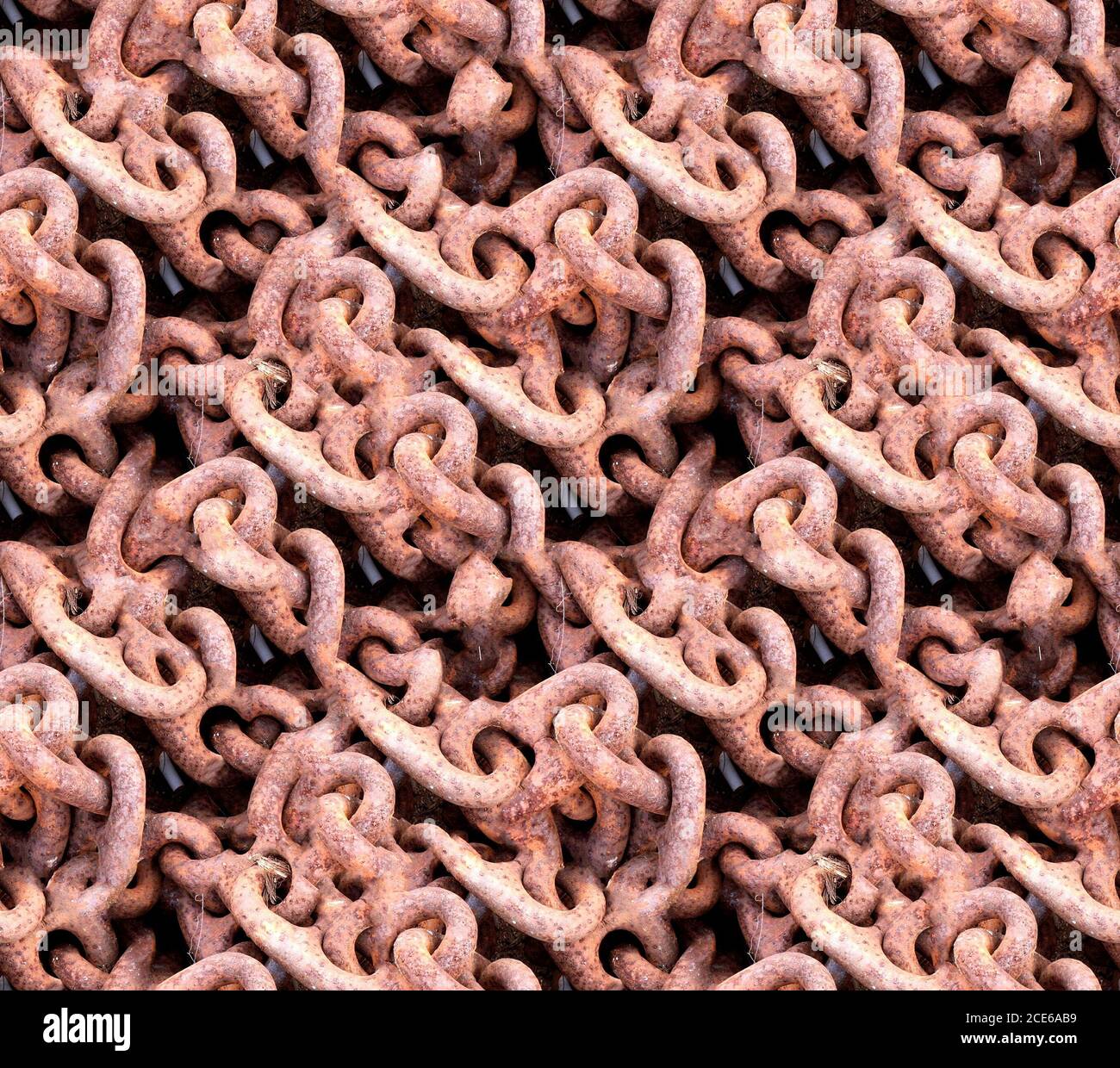 Background texture composed of massive rusting chains Stock Photo - Alamy