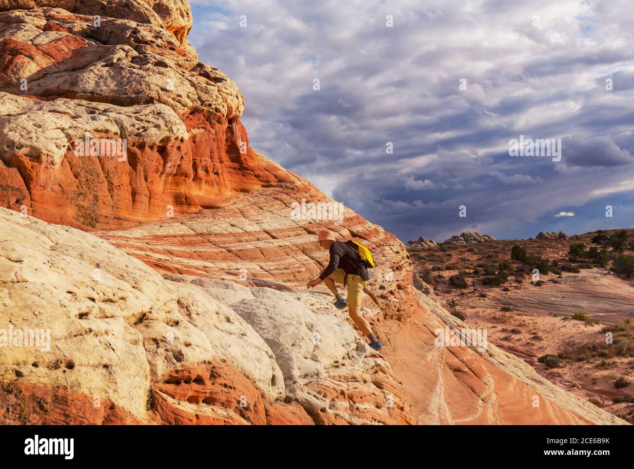 Hike in Utah Stock Photo - Alamy