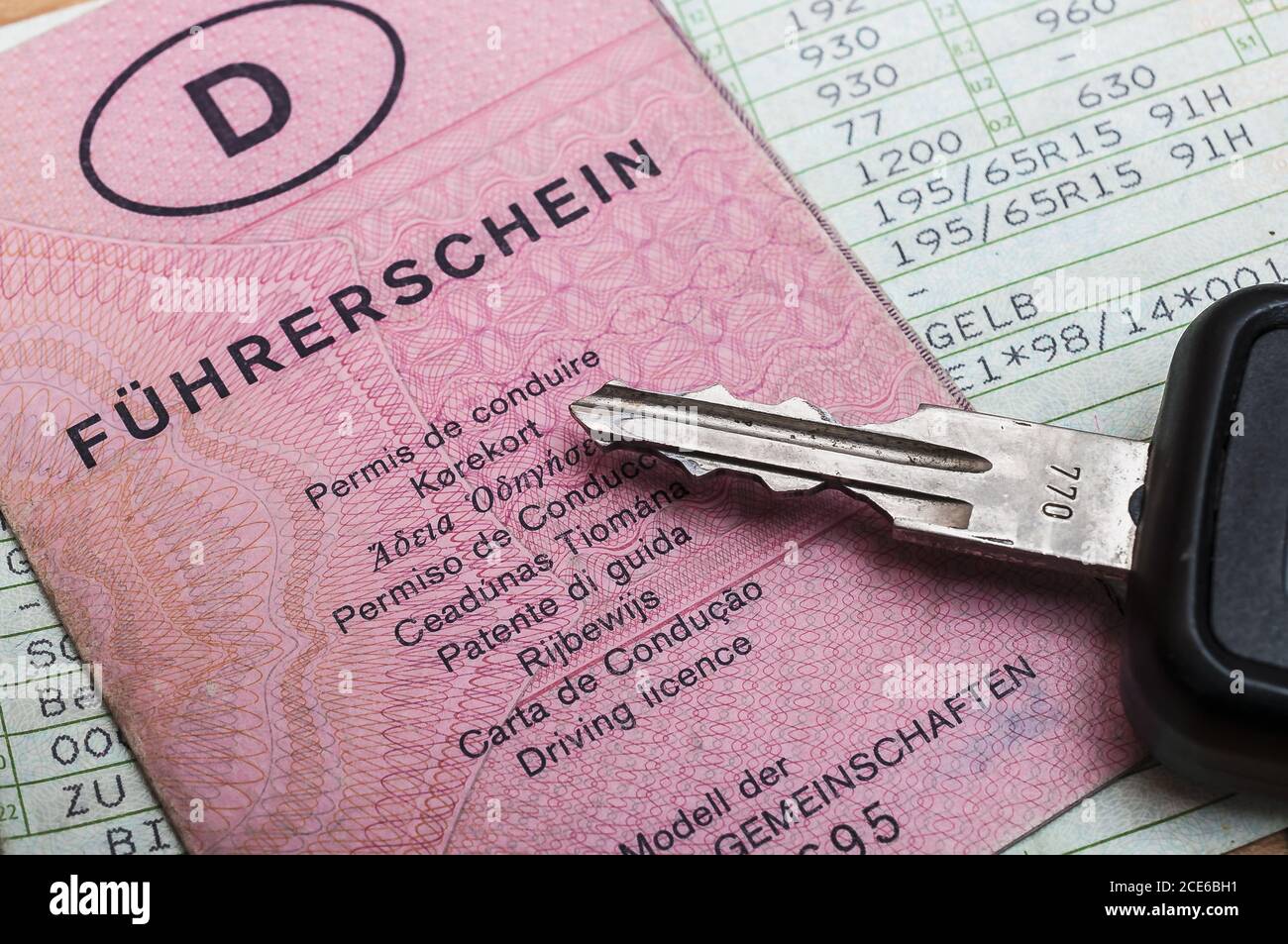 Driving license licence hi-res stock photography and images - Alamy