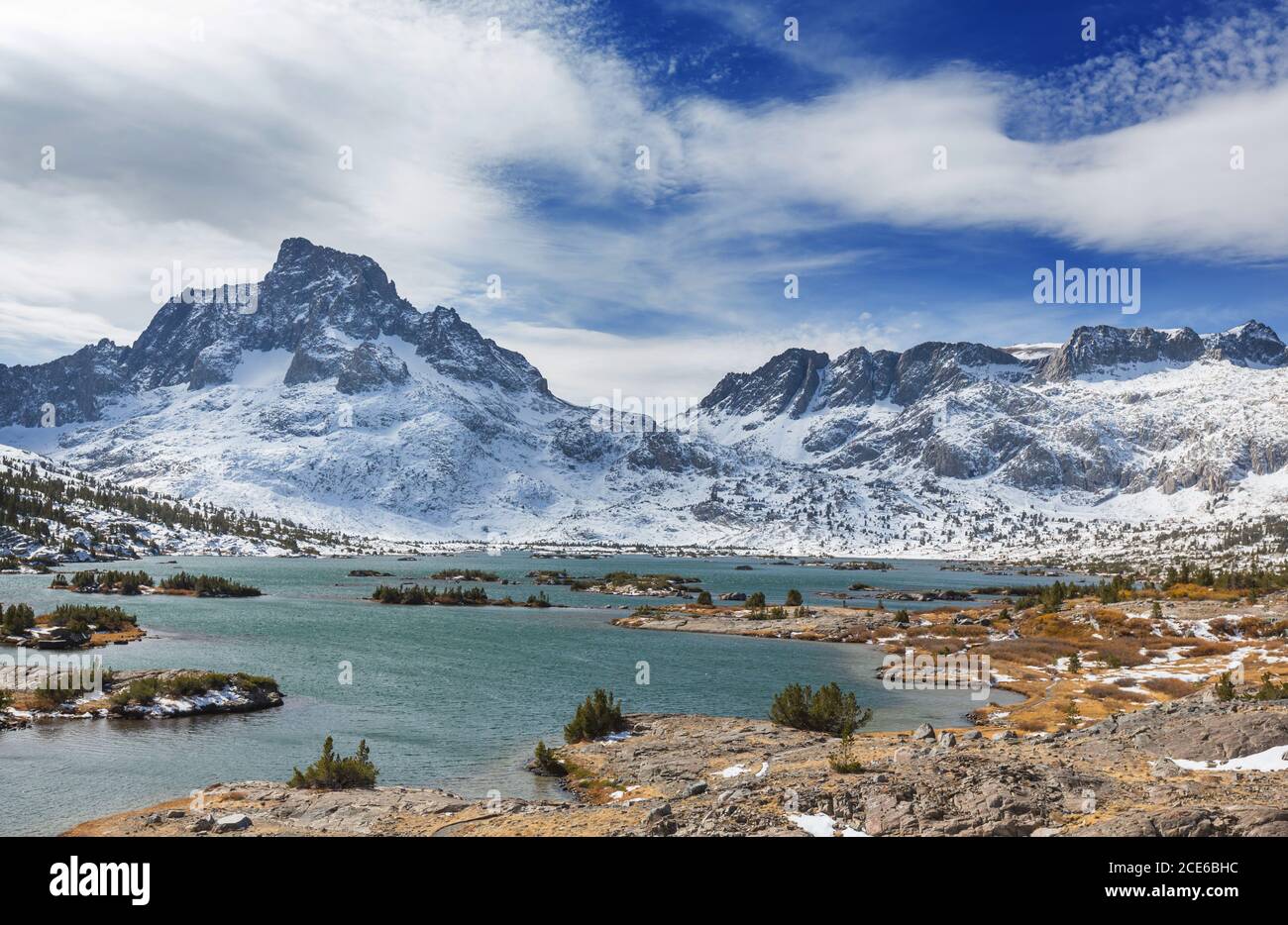 Thousand island lake Stock Photo - Alamy