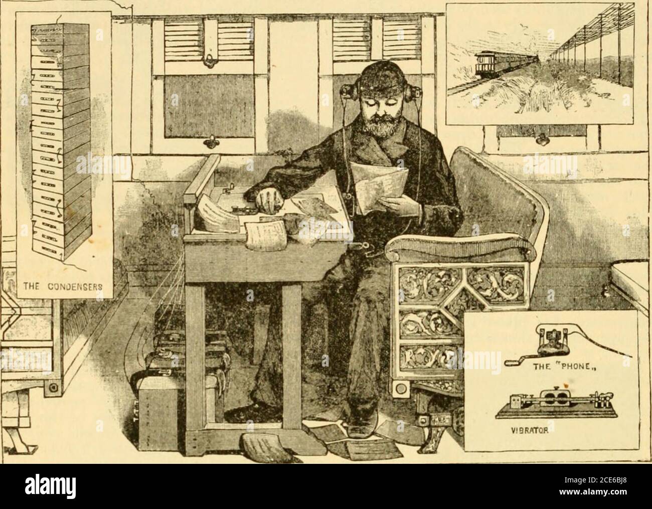 . Modern mechanism, exhibiting the latest progress in machines, motors ...