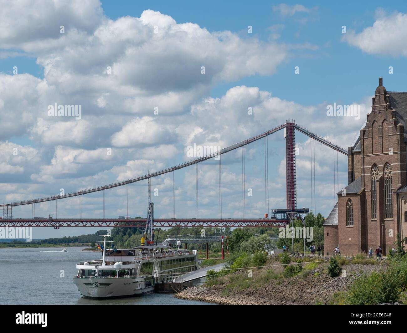 bridge over the rhine Stock Photo - Alamy