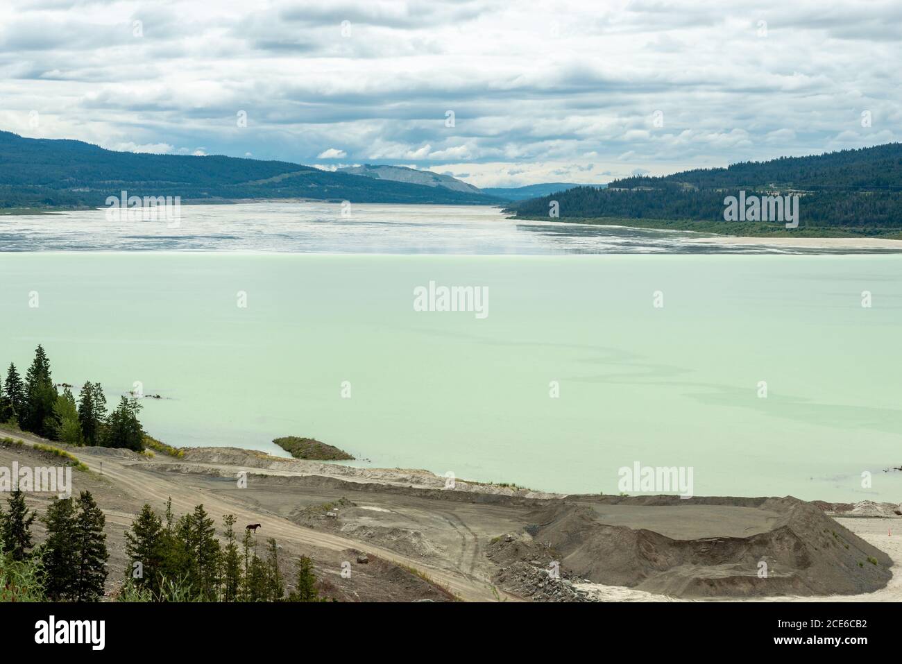Copper mining waste tailings hi-res stock photography and images - Alamy