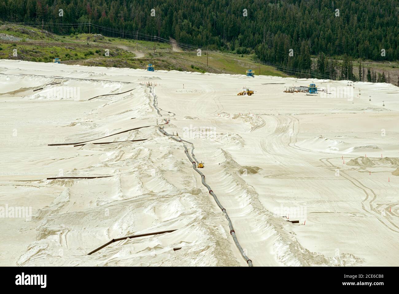 Copper mining waste tailings hi-res stock photography and images - Alamy