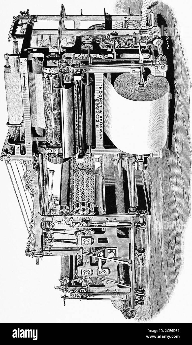 Printing press gutenberg machine hi-res stock photography and images ...