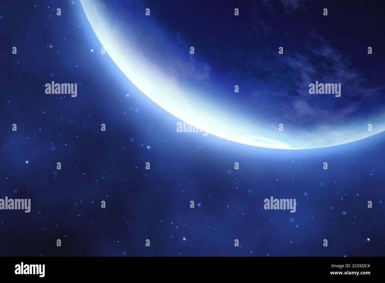 Blue planet wallpaper hi-res stock photography and images - Alamy