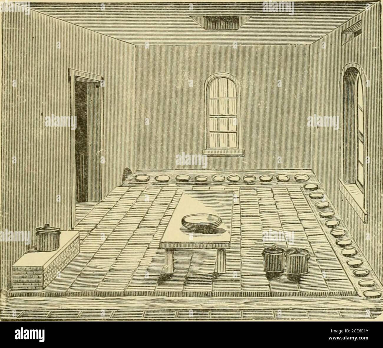 . Barn plans and outbuildings . Fig. 277—INTERIOR OF SPRING HOUSE, WITH ...