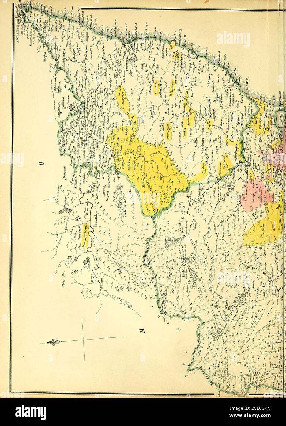Map of the barony hi-res stock photography and images - Alamy