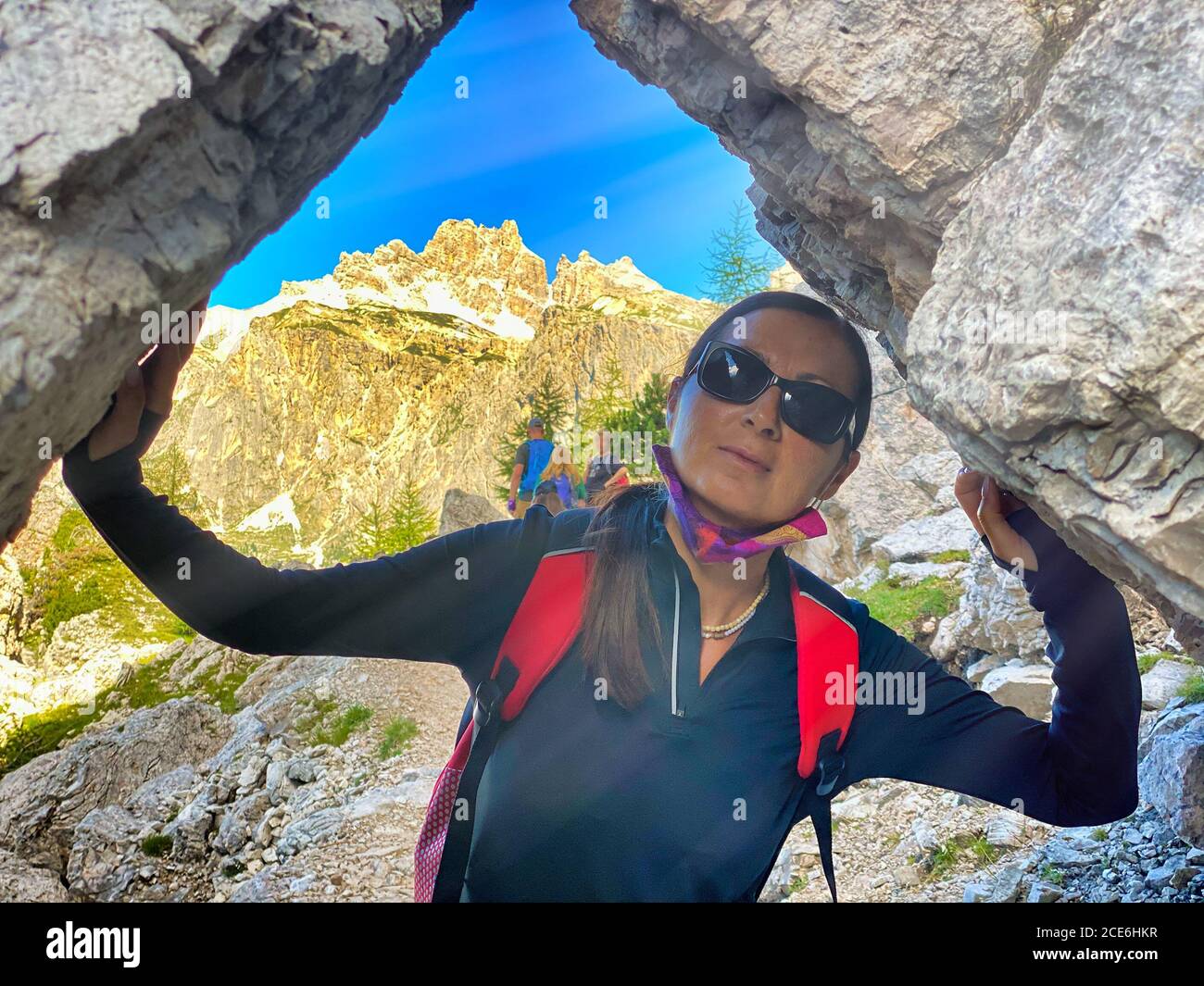 Woman happy excursion vacations hi-res stock photography and images - Alamy