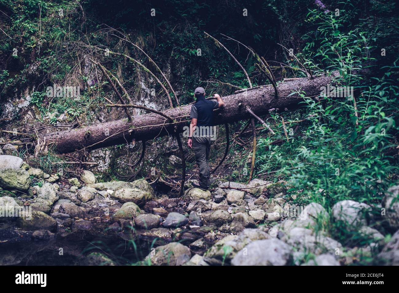 Man explore hi-res stock photography and images - Alamy