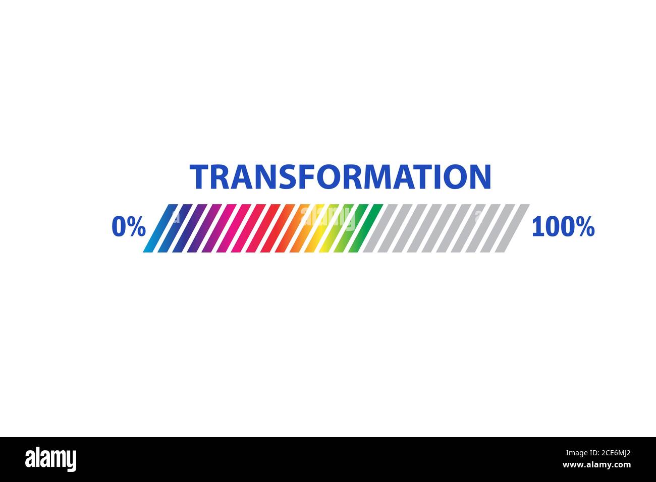 Concept of the corporate business transformation Stock Photo - Alamy