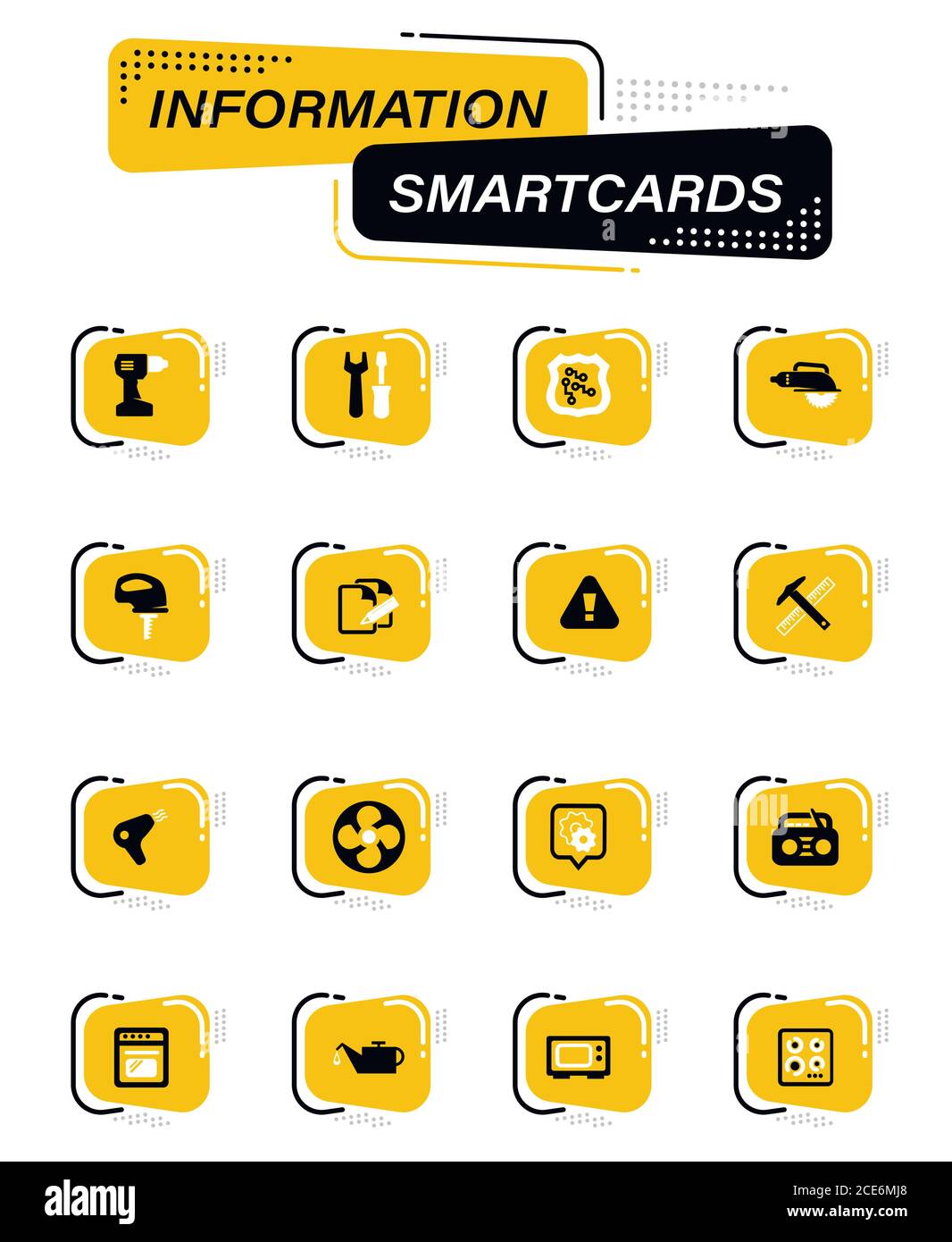 Electronic repair icons set Stock Vector Image & Art - Alamy